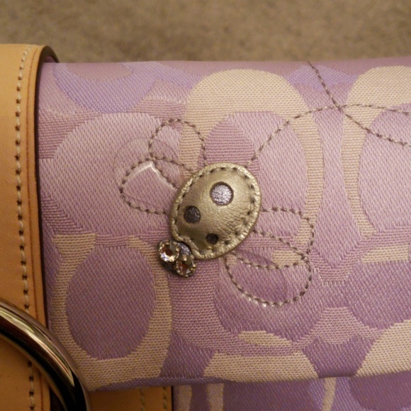 Coach | Bags | Coach Lavender Ladybug Handbag | Poshmark